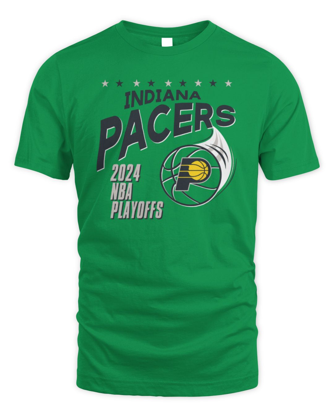 Indiana Pacers Merch 2024 NBA Playoffs Essential Hoops T-shirt