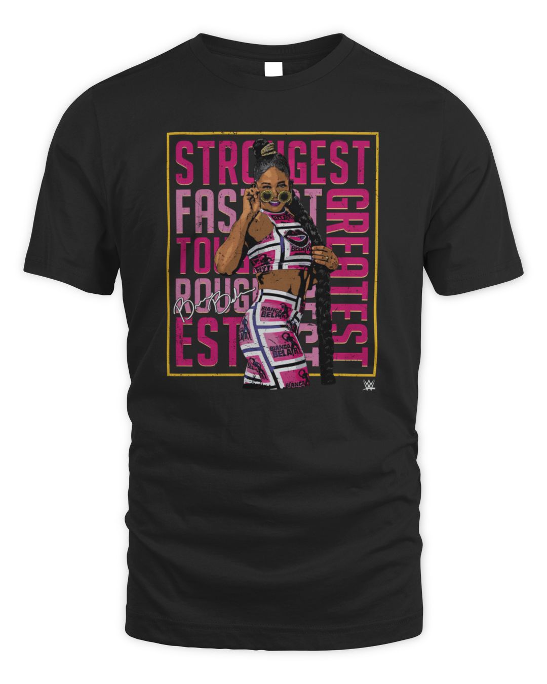Wwe Bianca Belair Greatest Pose T-Shirt 500 Level