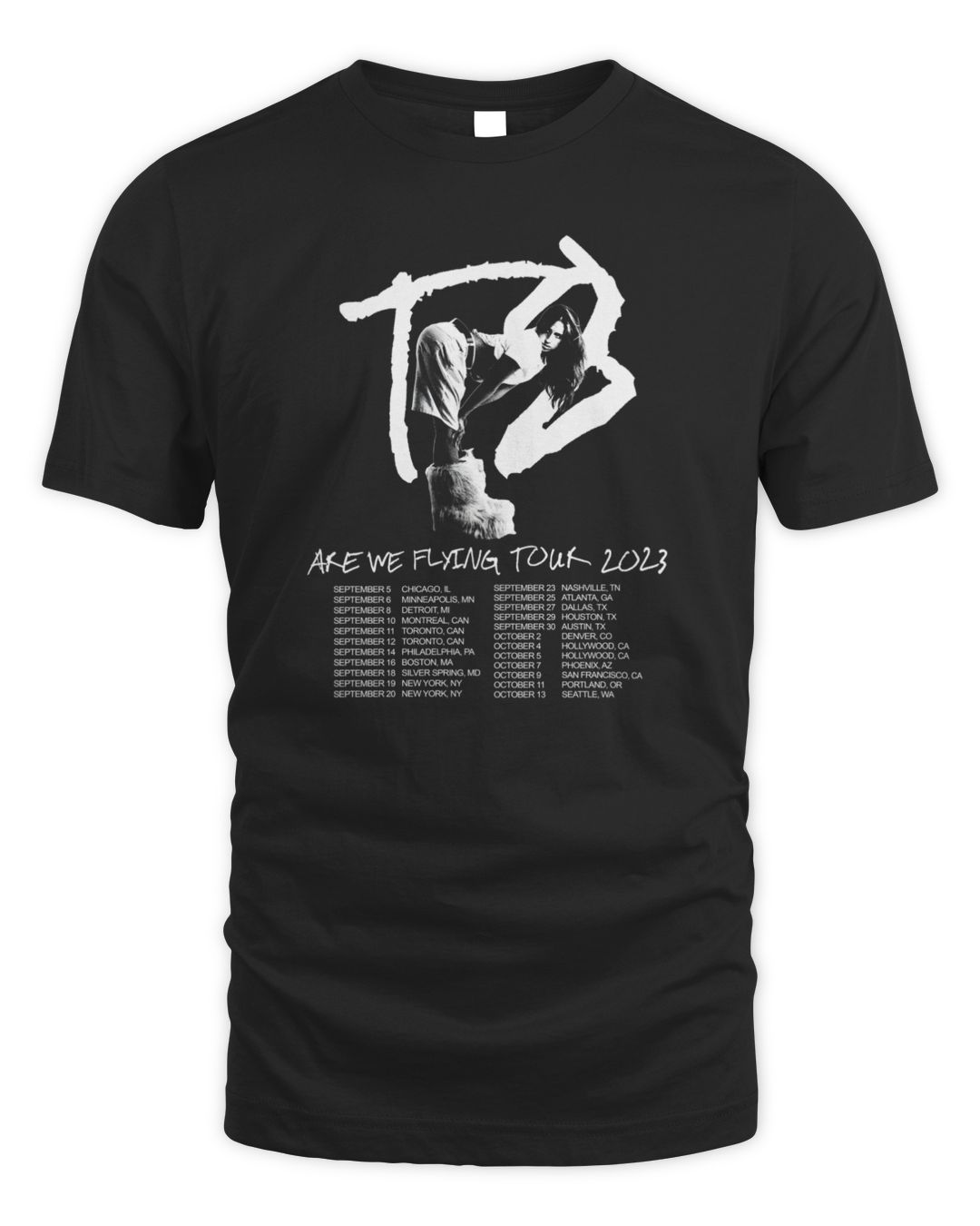 Tate Mcrae Tour Merch 2023 Are We Flying 2023 Tour Poster Shirt Hoodie