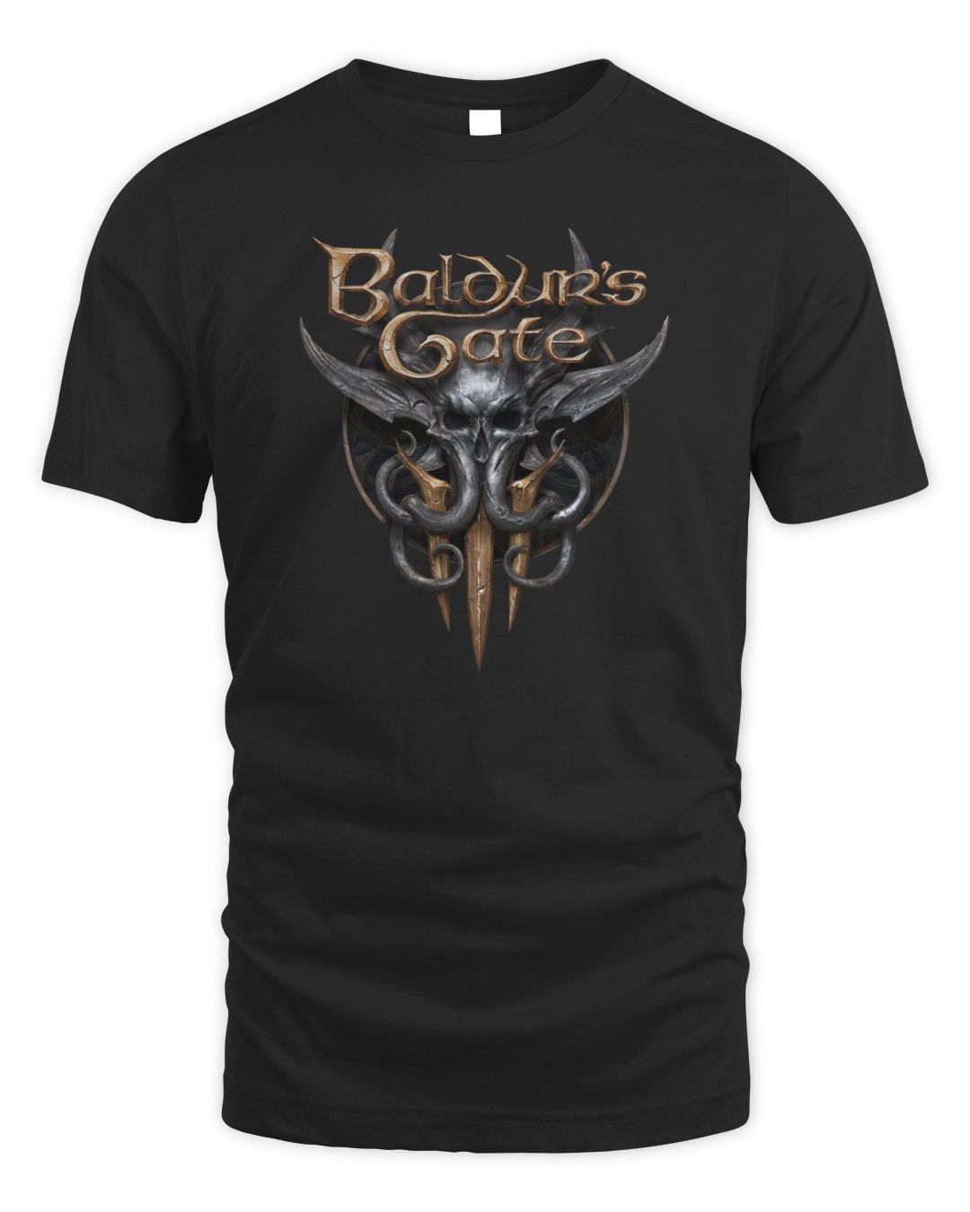 Larian Merch Store Baldur's Gate 3 Mind Flayer Logo Shirt