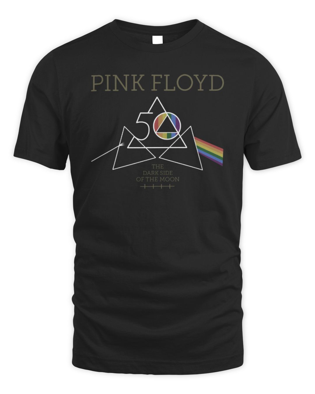 Pink Floyd Merch The Dark Side Faded 50th Anniversary T-Shirt