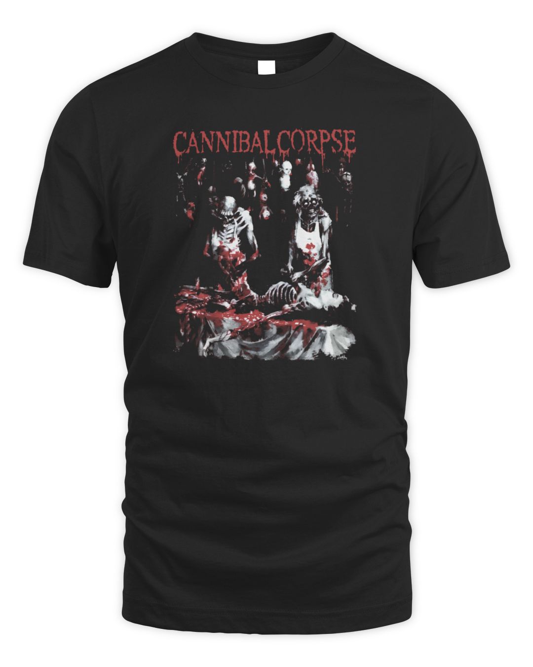 Night Shift Merch Cannibal Corpse Butchered At Birth T-Shirt