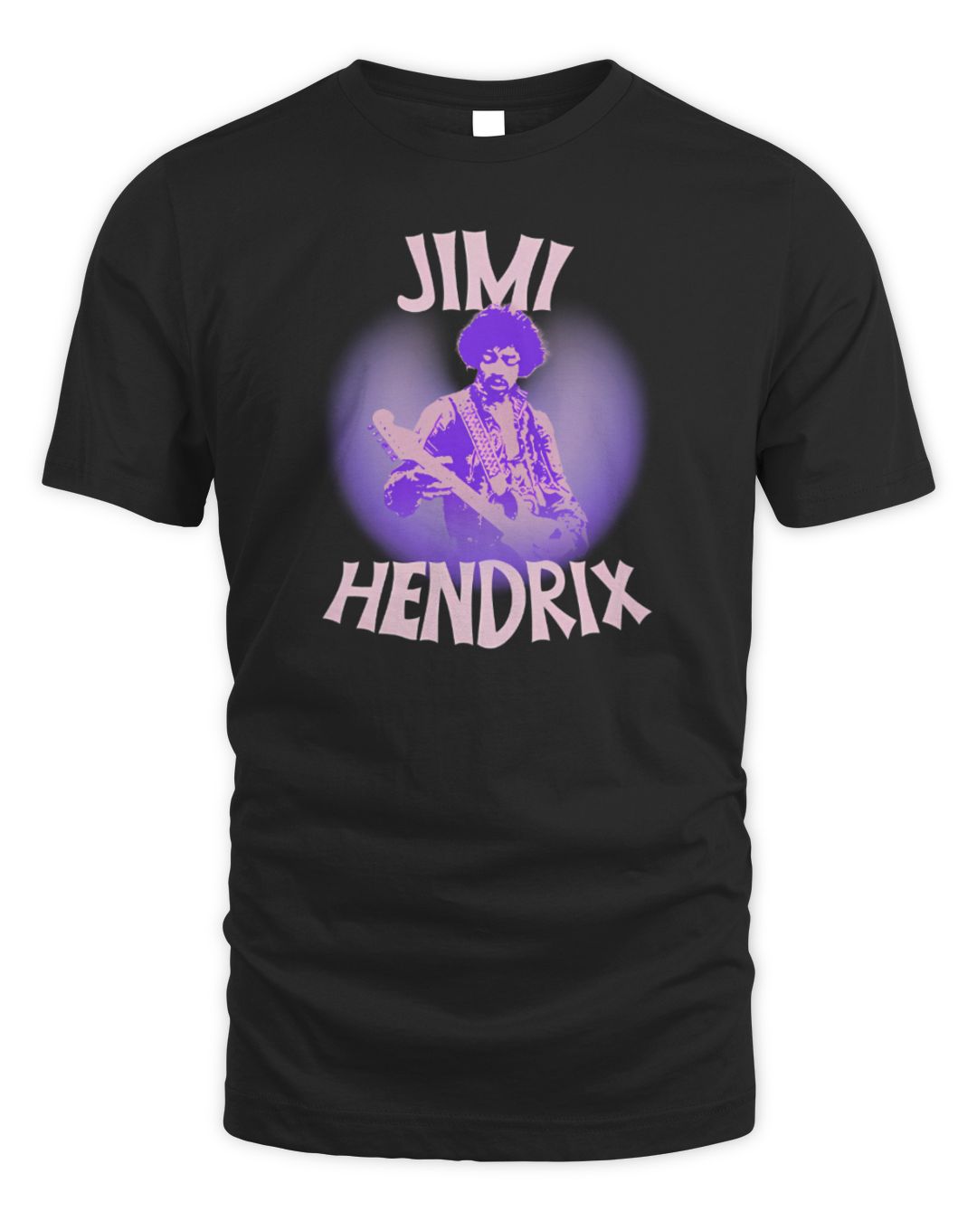 Jimi Hendrix Merch Store Jimi Hendrix Photo Purple Haze T-Shirt