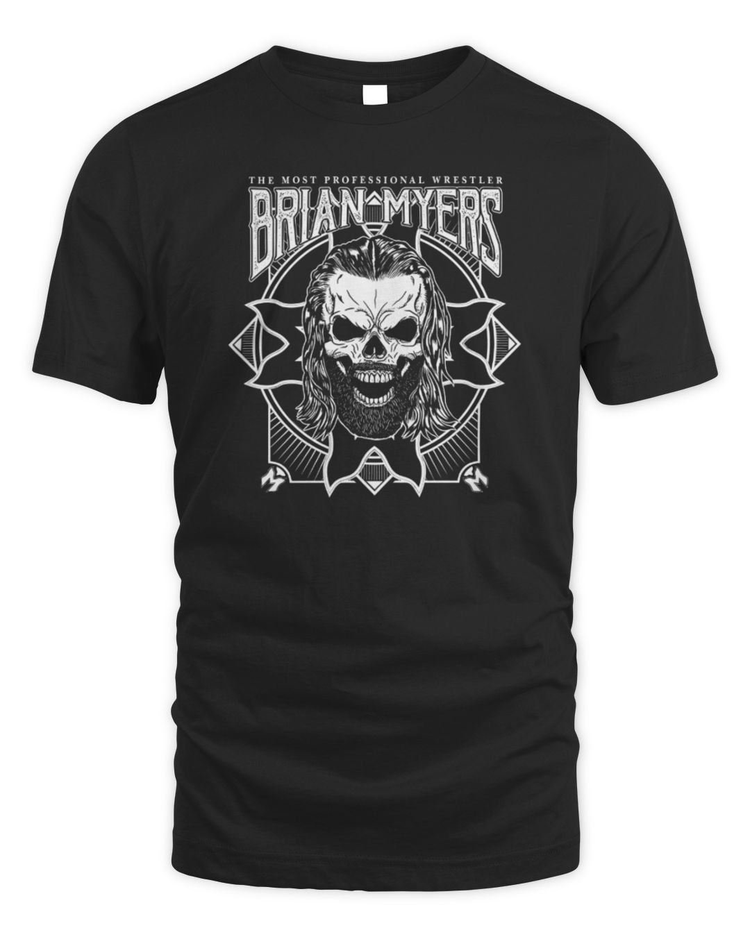 TNA Wrestling Merch Brian Myers Skull T-Shirt