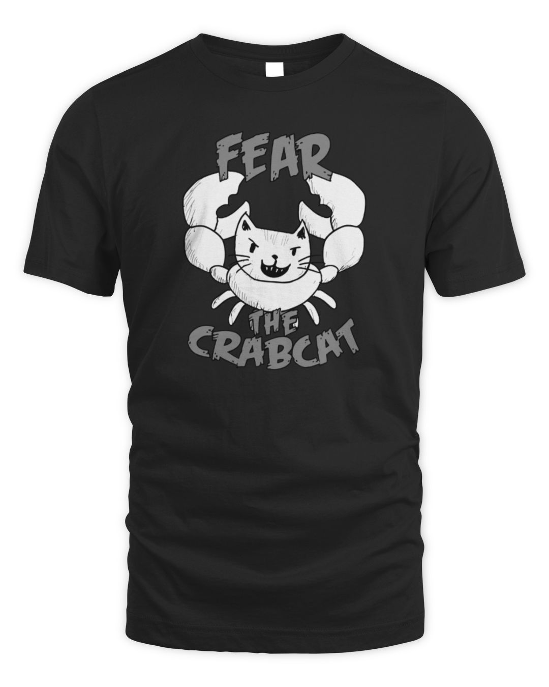 The Why Files Merch Fear the Crabcat T-Shirt