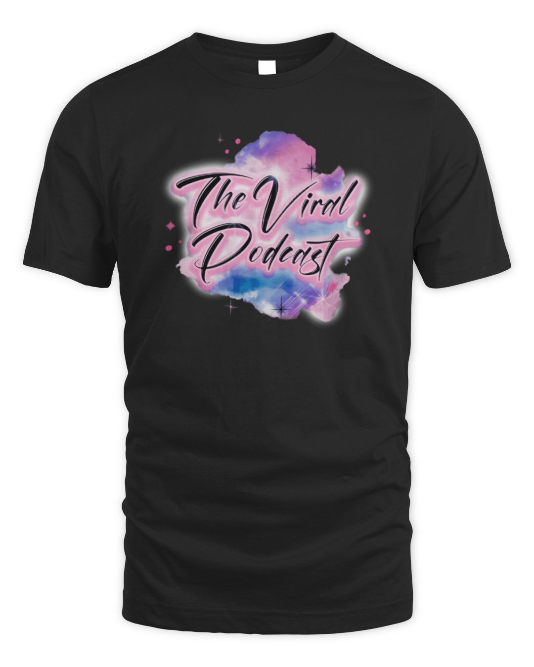 The Viral Podcast Merch TVP Airbrush T-Shirt