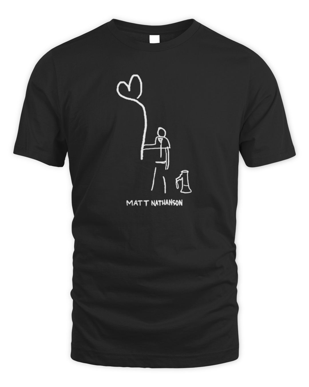 Matt Nathanson Store Merch Balloon Doodle T-Shirt