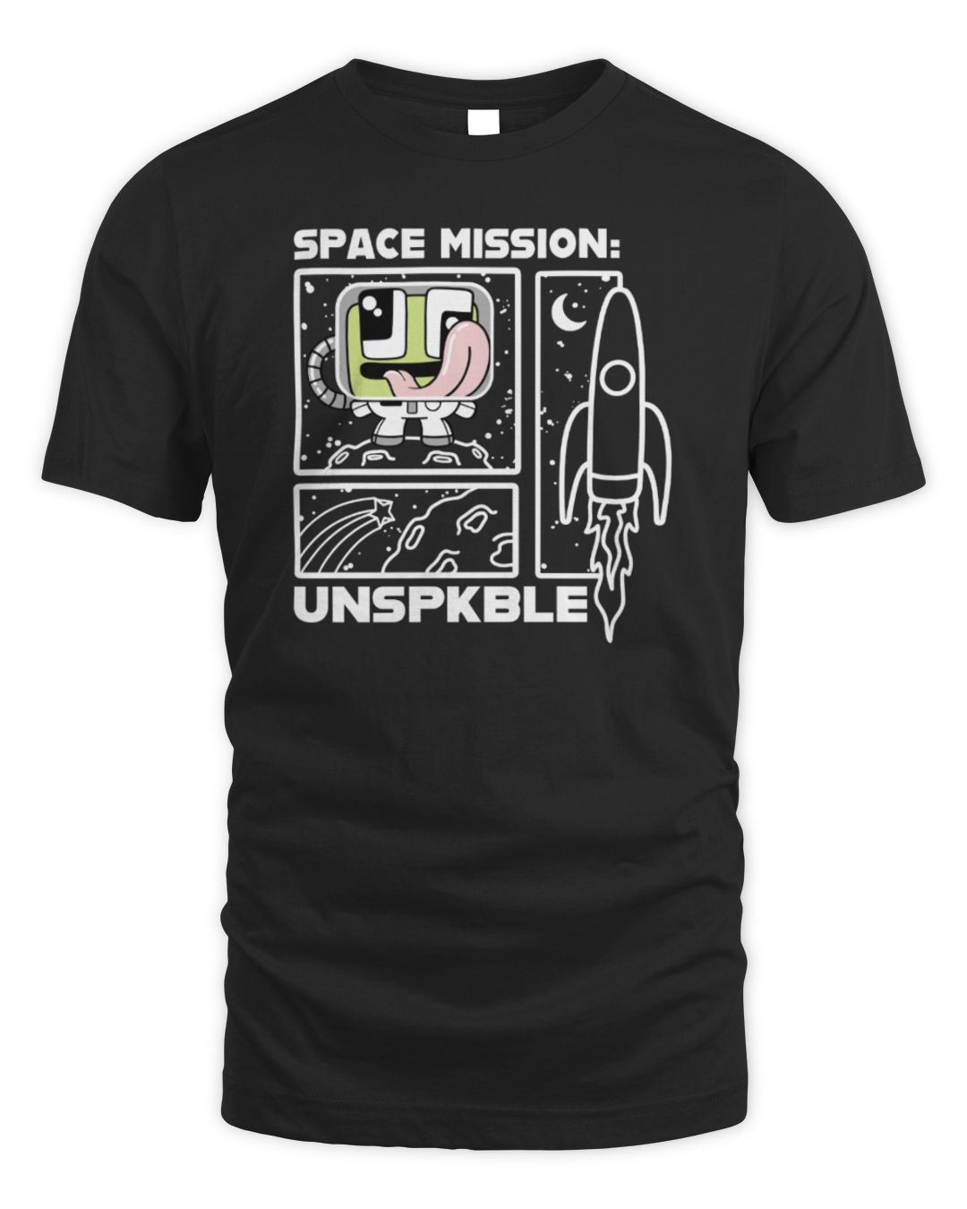 Official Unspeakable Merch Space Mission T-shirt