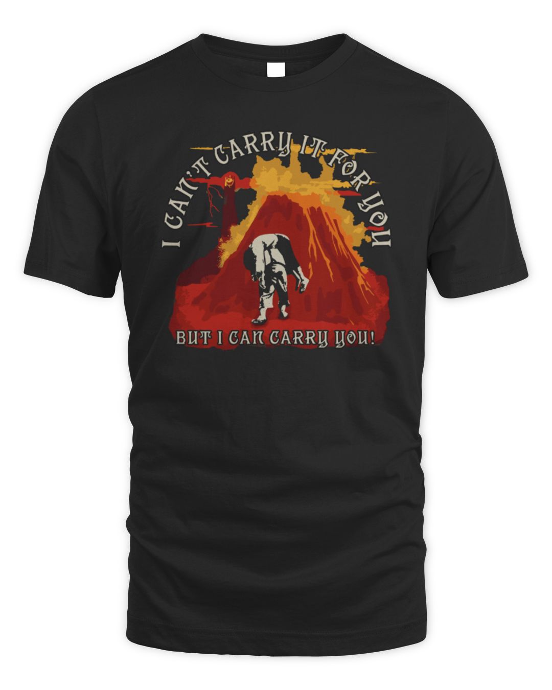 WB Shop Merch The Lord of the Rings I Can’t Carry it for You Shirt