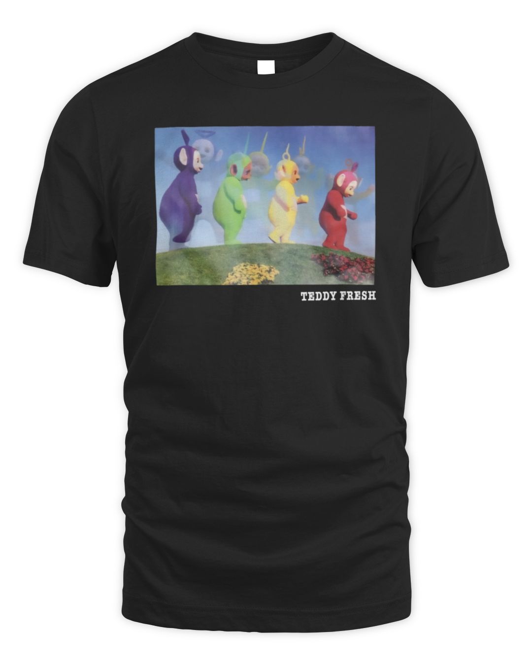 Teddy Fresh Merch TF x Teletubbies Patch T-Shirt
