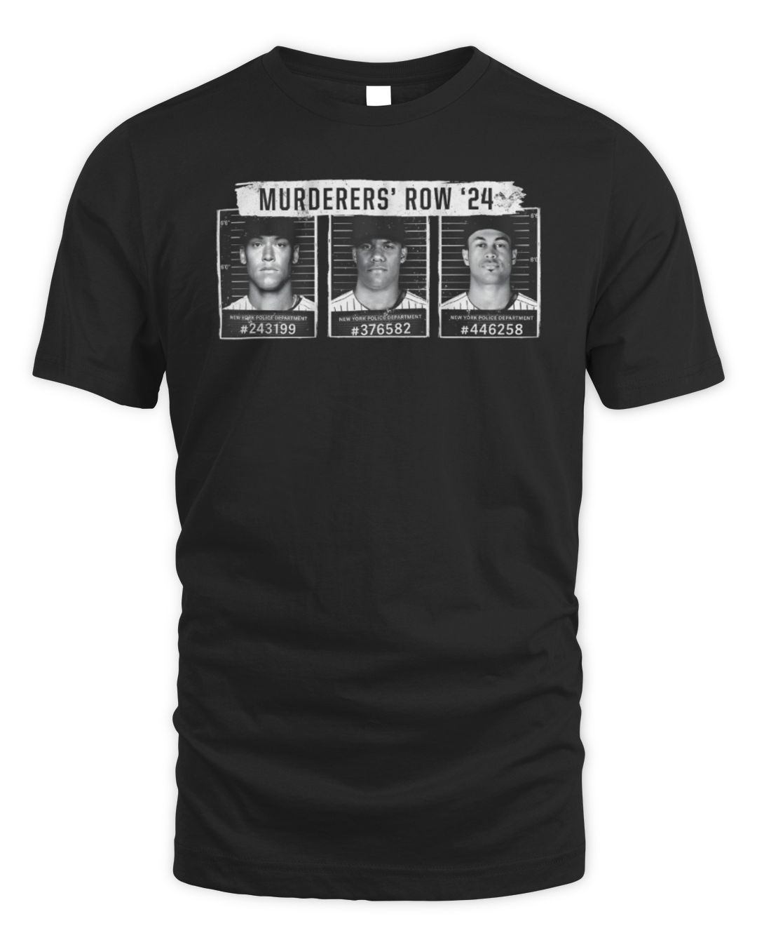 Mlb New York Yankees Murderers' Row 2024 T-Shirt