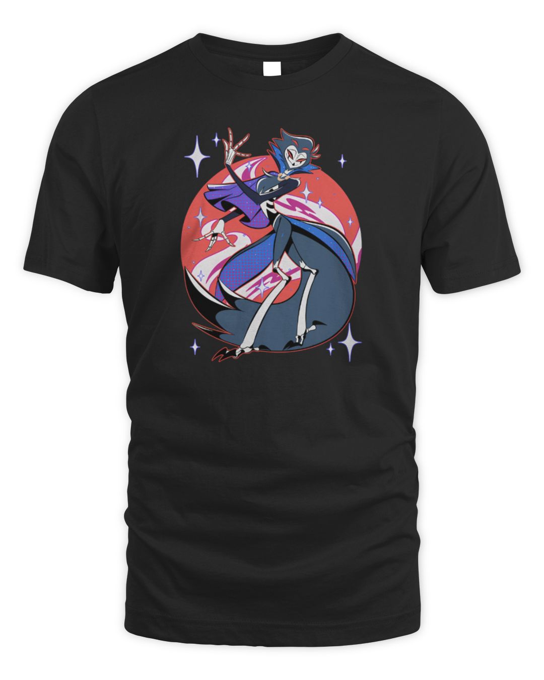 Vivziepop x Helluva Boss Merch Stolas Halloween 2024 Tee Shirt | Vecge