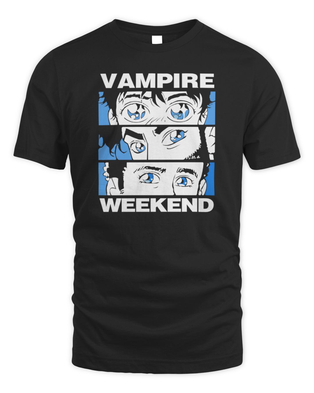 Vampire Weekend Merch Anime Eyes T Shirt