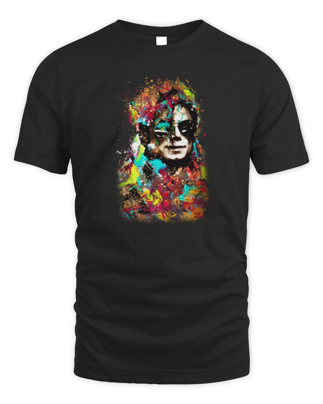 Official Michael Jackson Merchandise Michael Jackson Paint Splash T-Shirt