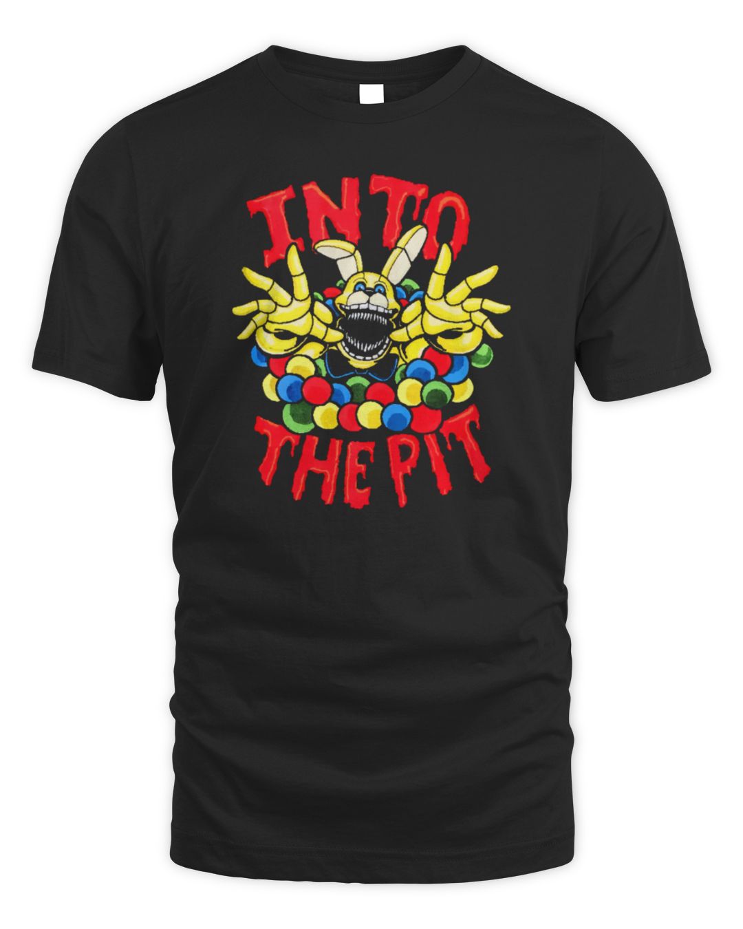 Five Nights At Freddy's Merch Into The Pit Spring Bonnie Shirt
