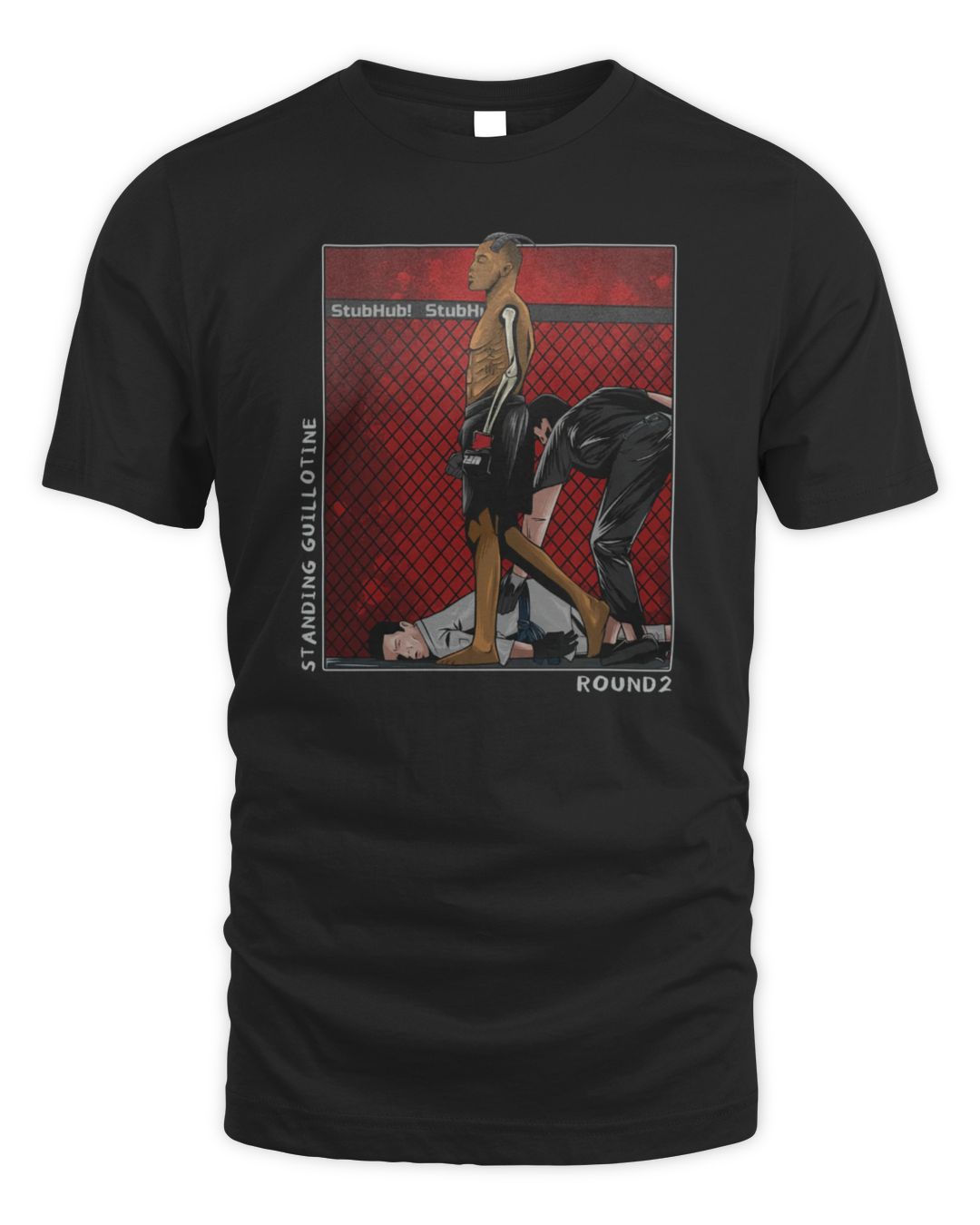 Jon Jones Merch Standing Guillotine Execution Shirt