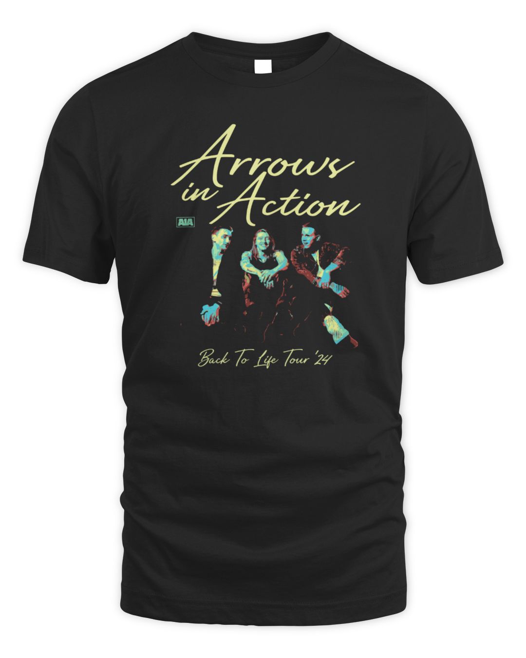 Arrows In Action Merch Store Back To Life Tour 2024 T-Shirt