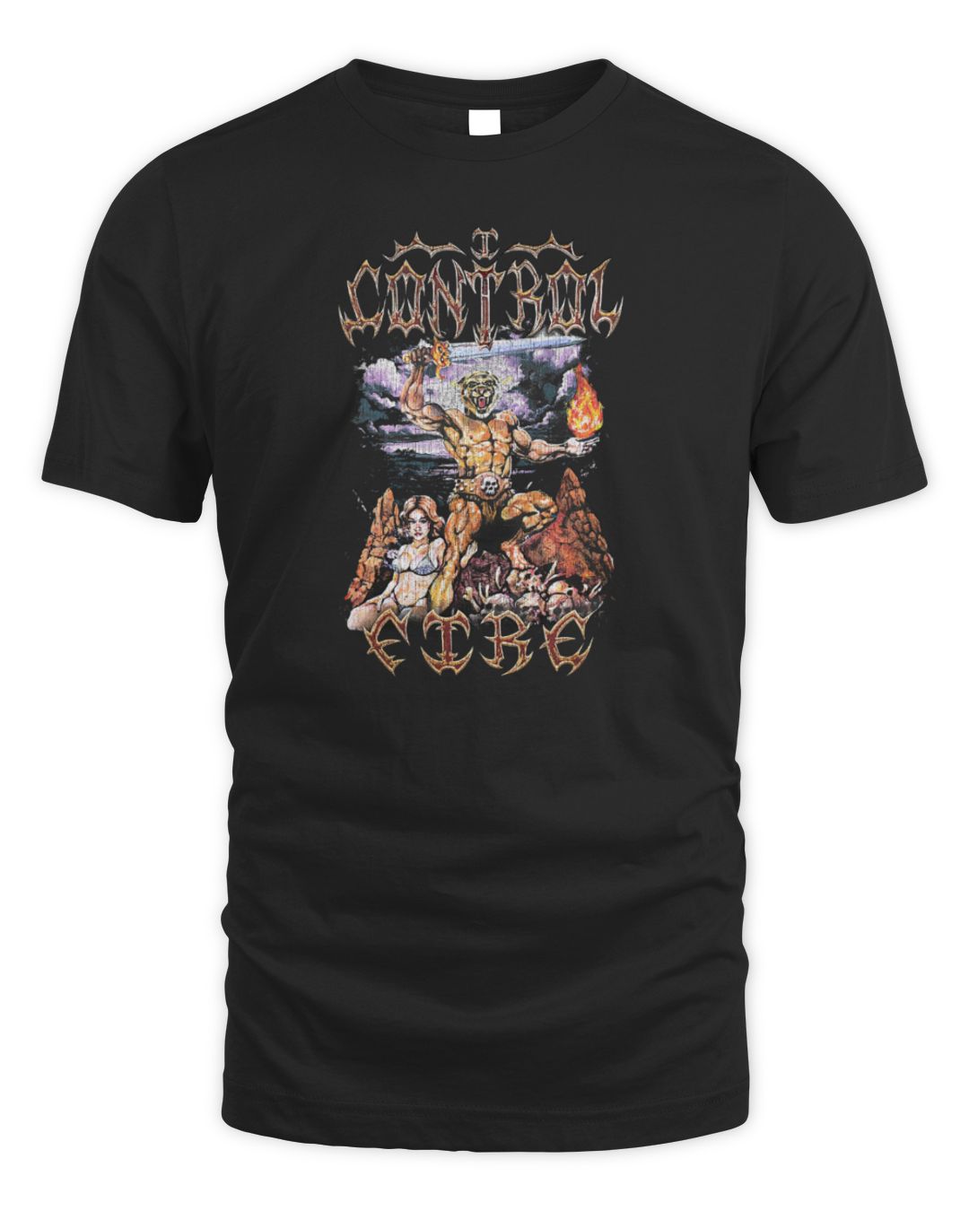 Papa Meat Merch Meatcanyon I Control Fire T-Shirt