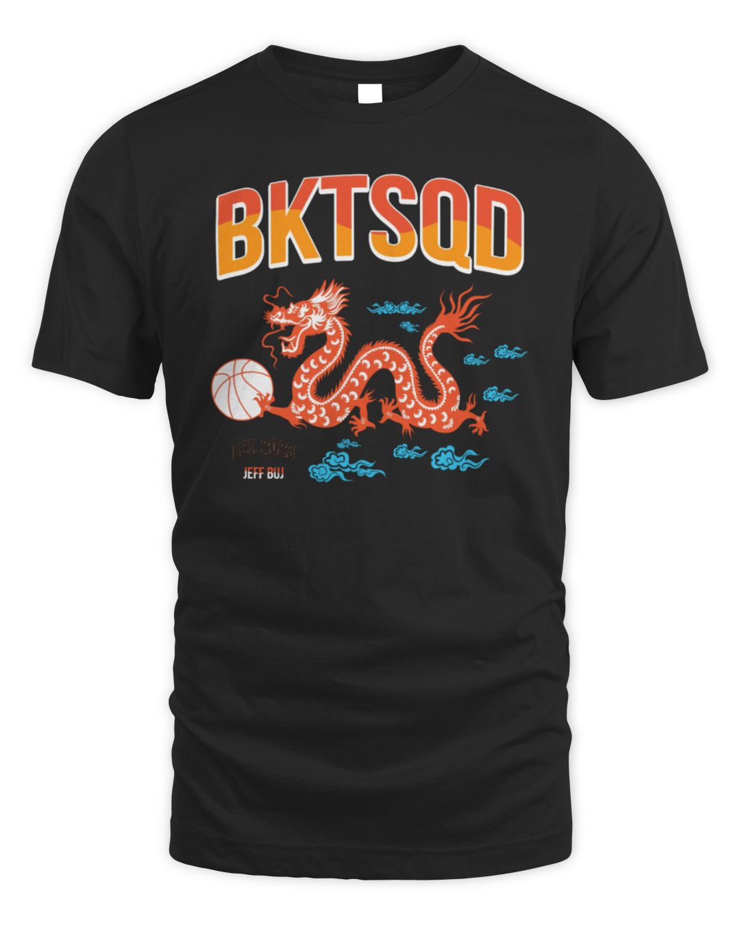 Bucketsquad Merch Jeff Bui X Bktsqd Dragon Hoodie