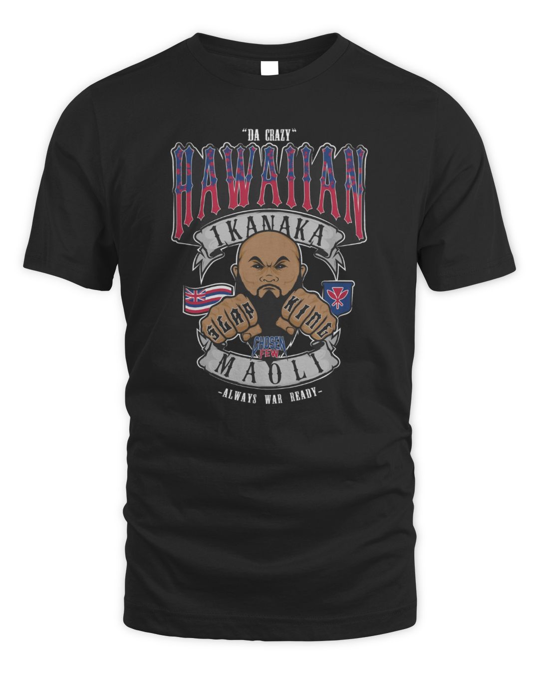 Power Slap Merch Power Slap HeadRush Da Crazy Hawaiian T-Shirt