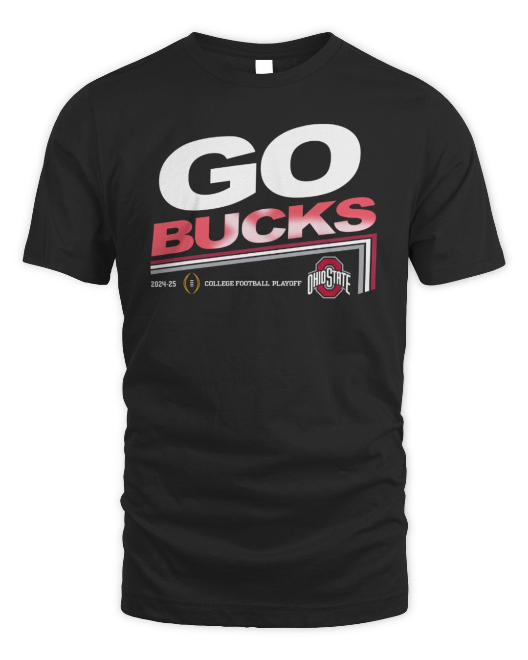 Ncaa College Football Merch Ohio State Buckeyes Slogan 2024-25 CFP Shirt