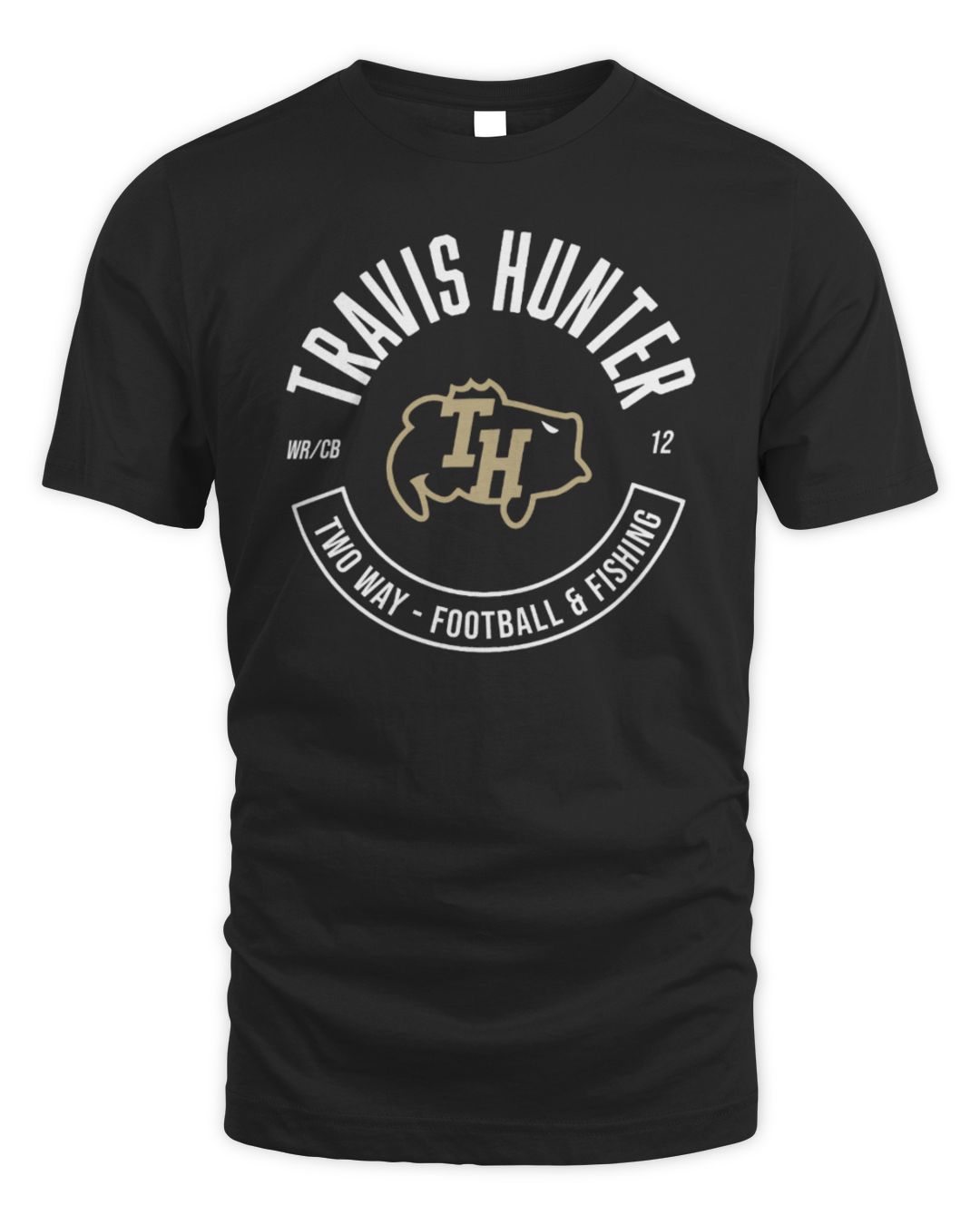 Travis Hunter Merch Travis Hunter Football Fishing Tee