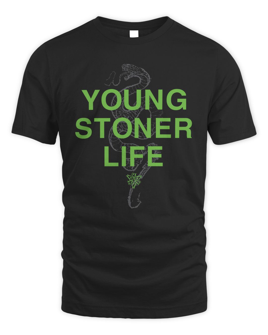 Official Young Stoner Life "Snake" Puff Print Shirt