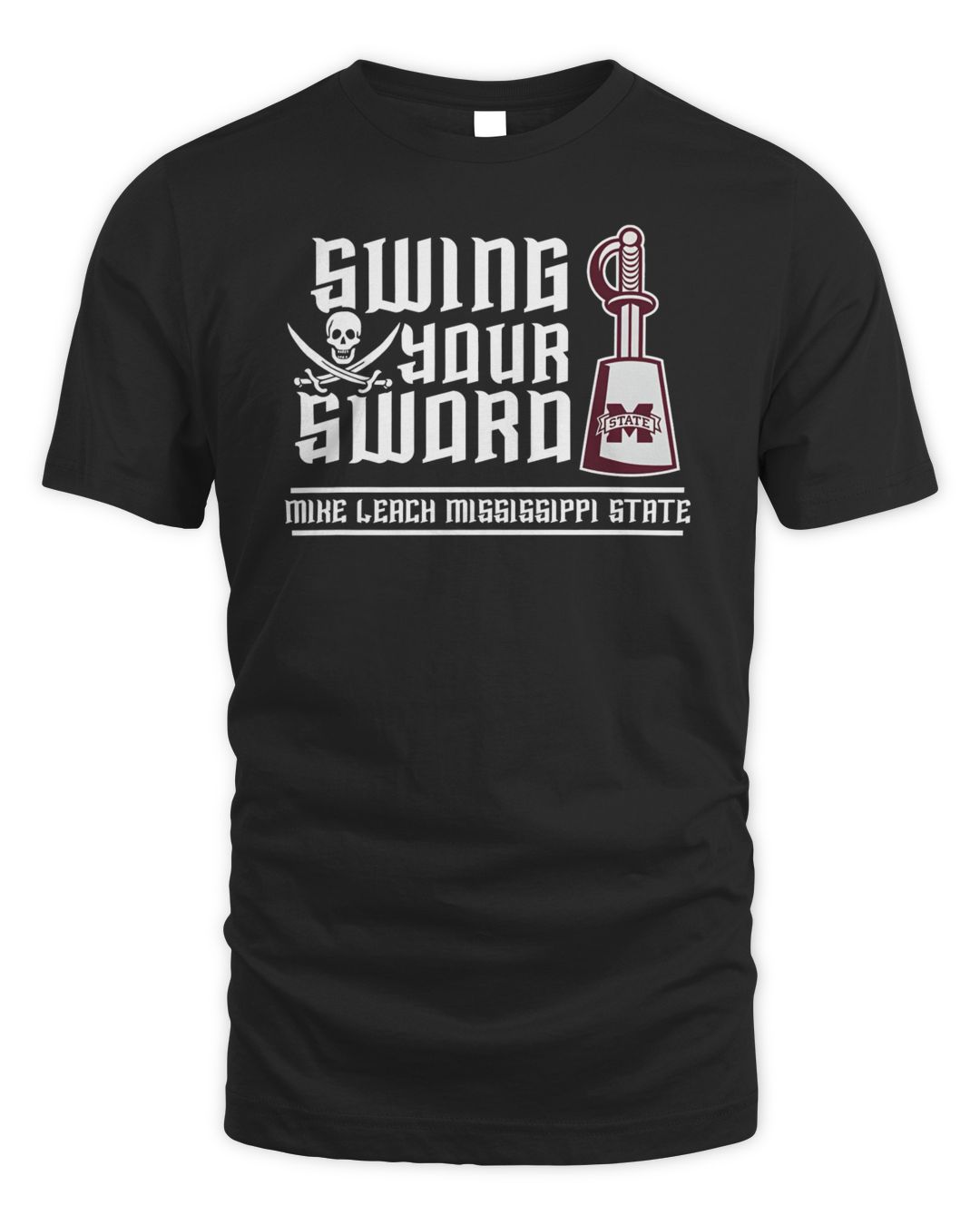 Swing Your Sword Mike Leach Mississippi State Bulldogs Football Shirt