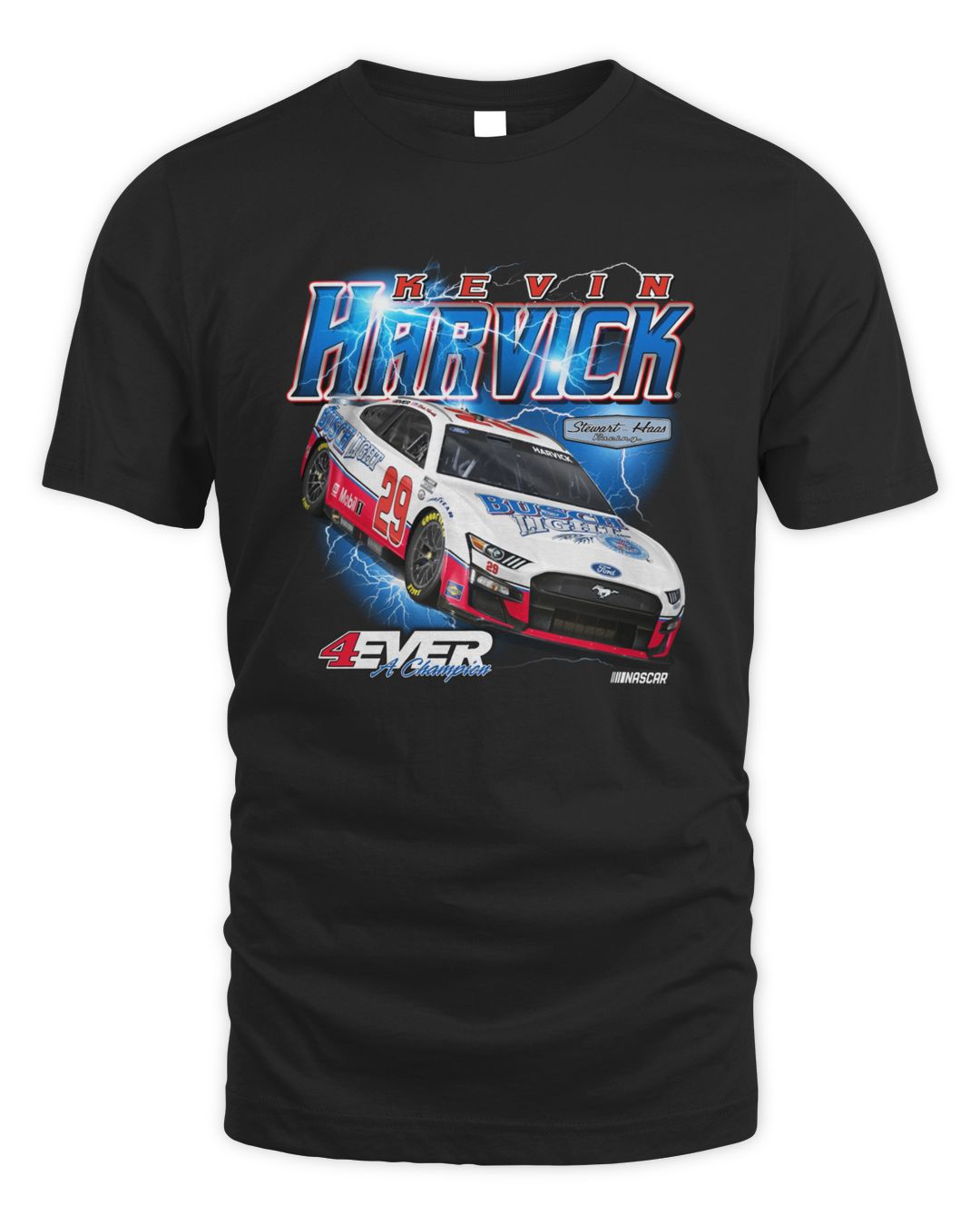 Nascar Kevin Harvick Stewart-Haas Racing Team Collection Car T-Shirt ...
