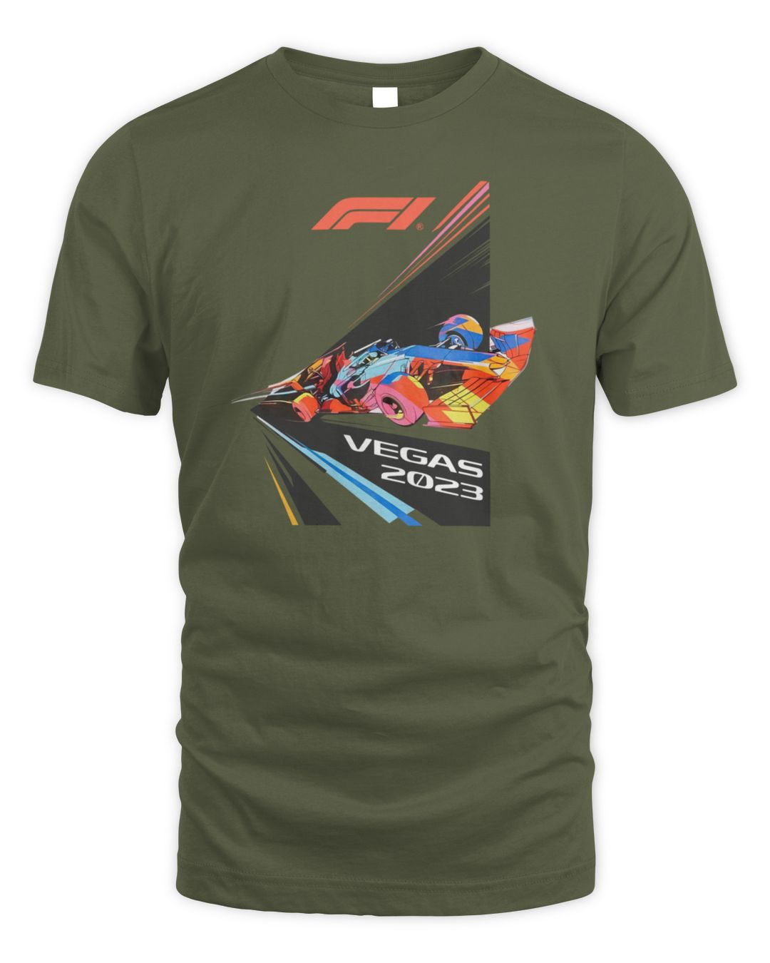 Ferrari Las Vegas Merch Formula 1 Tech Las Vegas GP 2023 T-Shirt