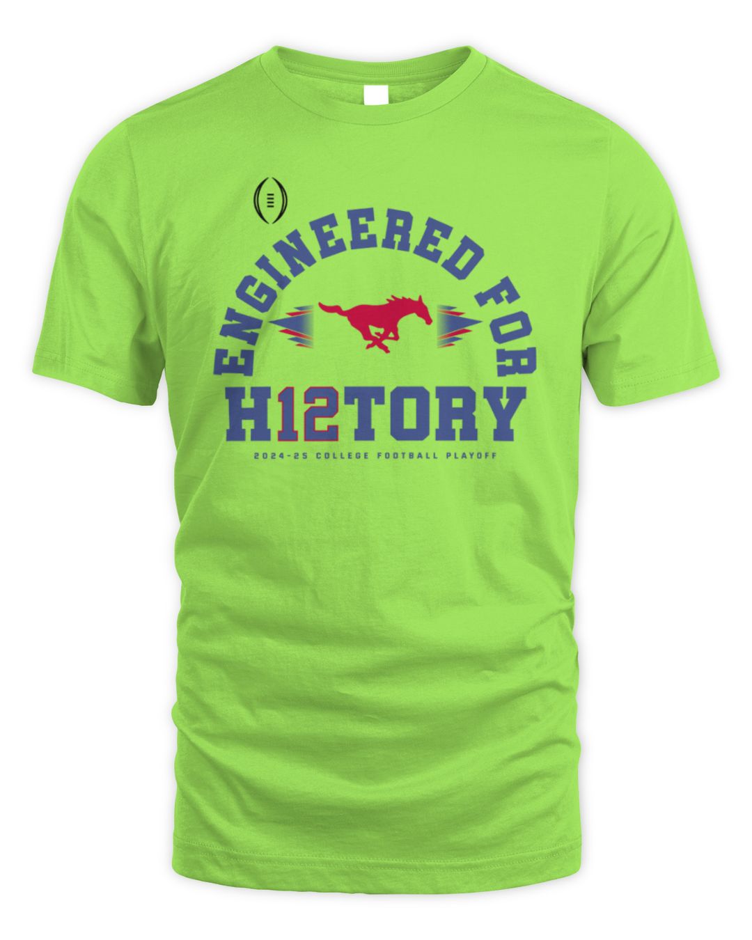 College Football Playoff Merch SMU Mustangs 2024 Engineered for History ...