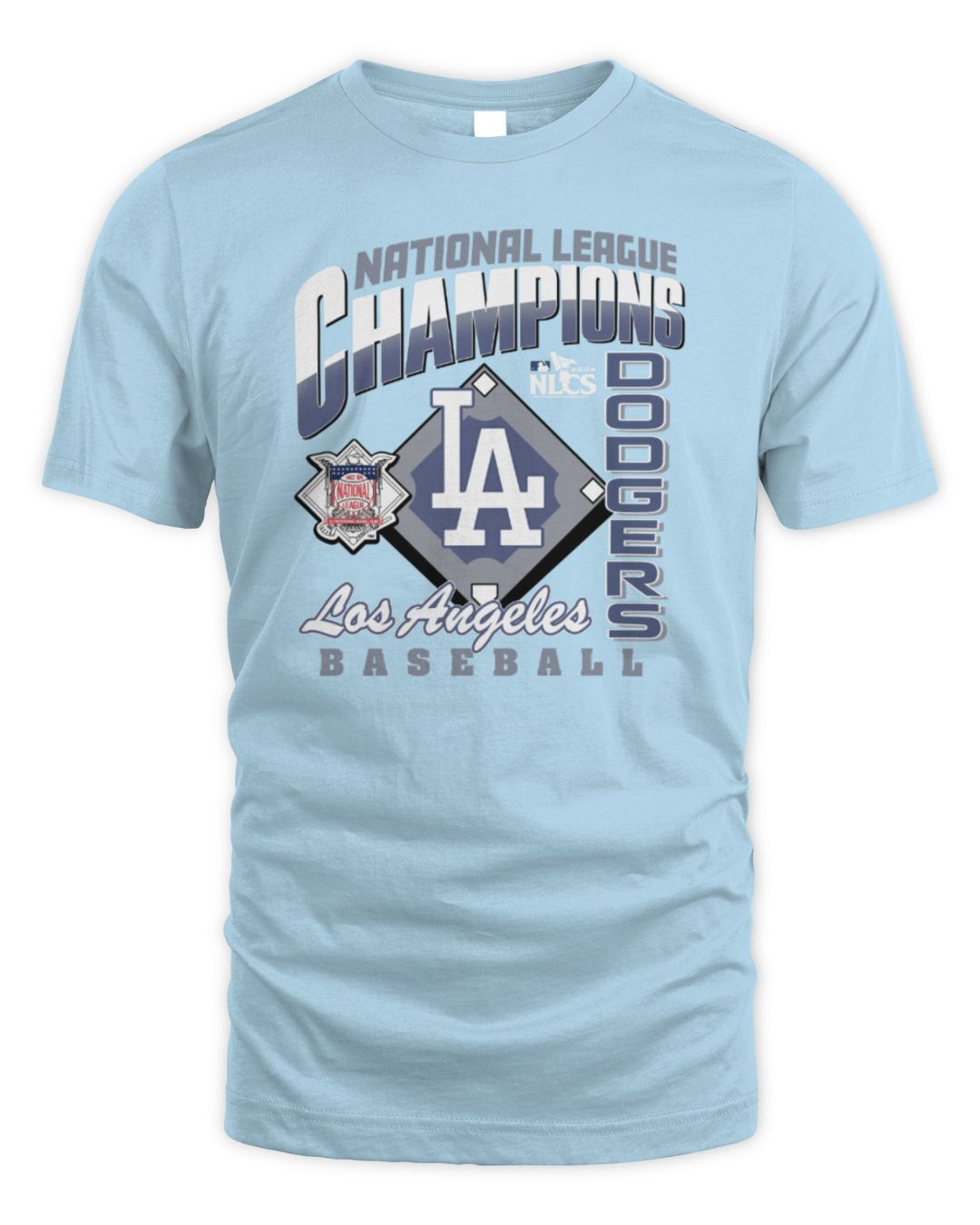 La Dodgers Merch Dodgers 2024 NLCS Champions Tee