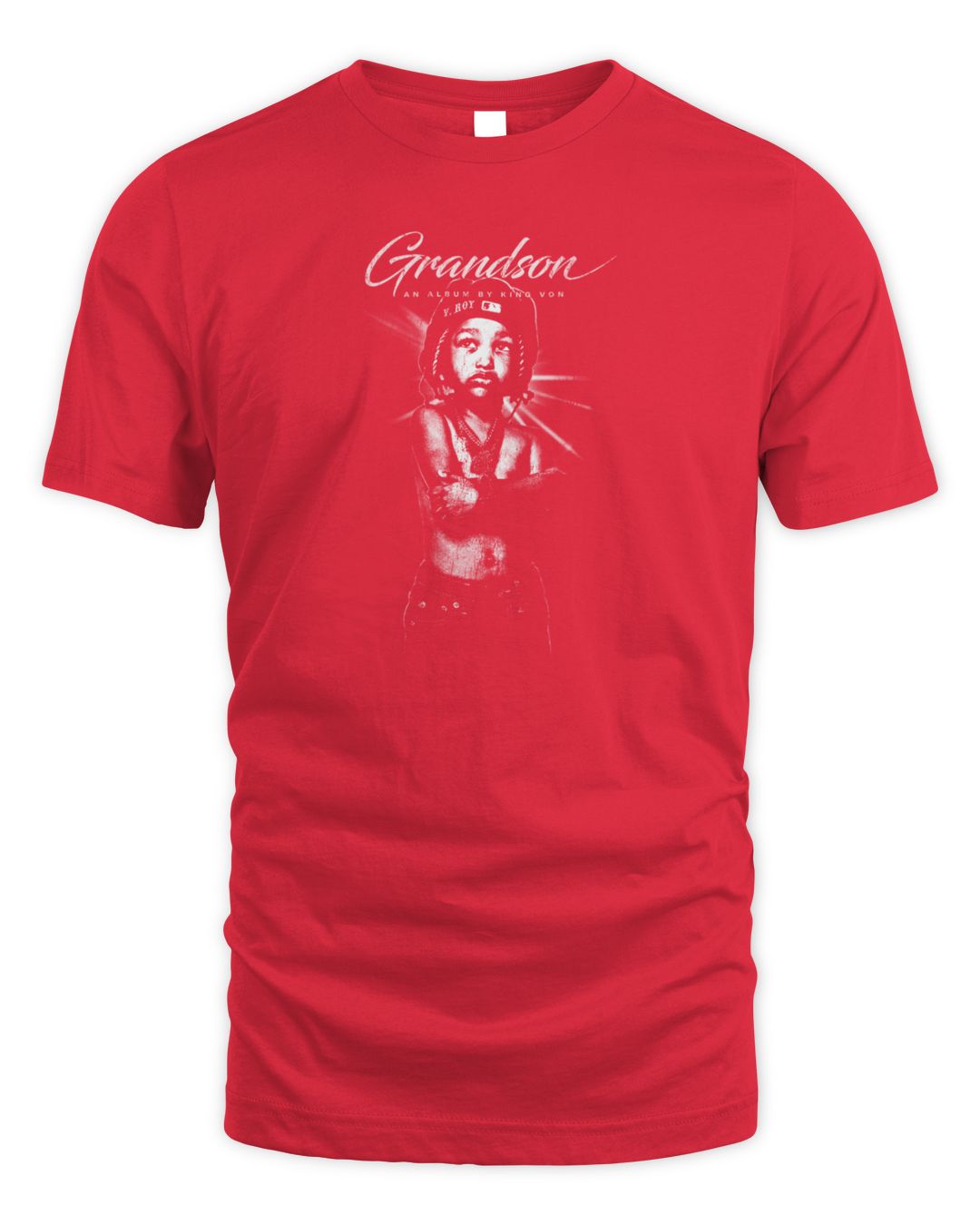 King Von Merch Grandson Album T-Shirt
