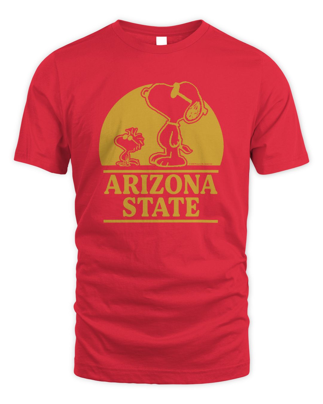 Peanuts x Arizona State University Merch Asu Sunny Days T Shirt