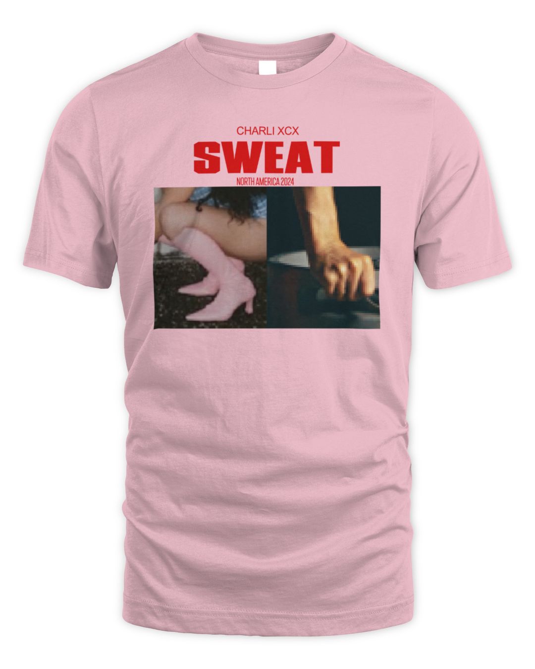 Charli Xcx Sweat Tour Merch Sweat North America 2024 T-Shirt