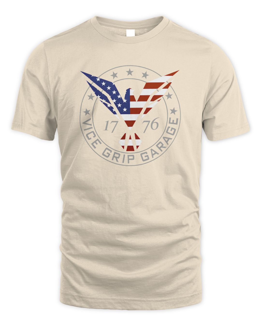 Vice Grip Garage Merch Patriotic Flying Eagle T-Shirt