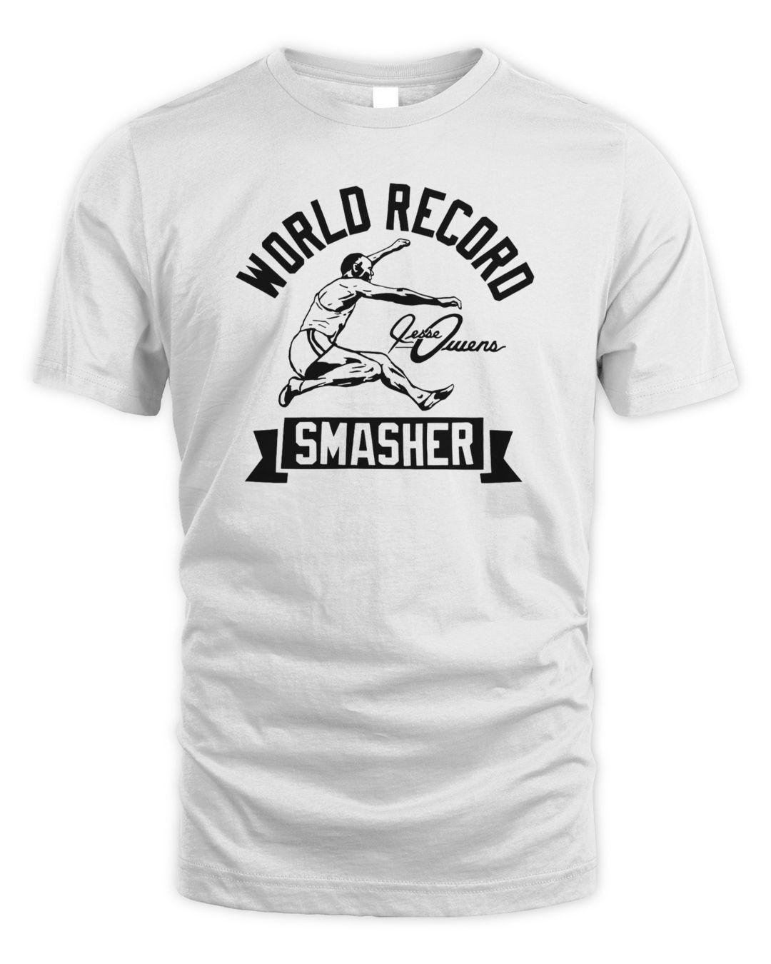 Jesse Owens World Record Smasher T Shirt Homage