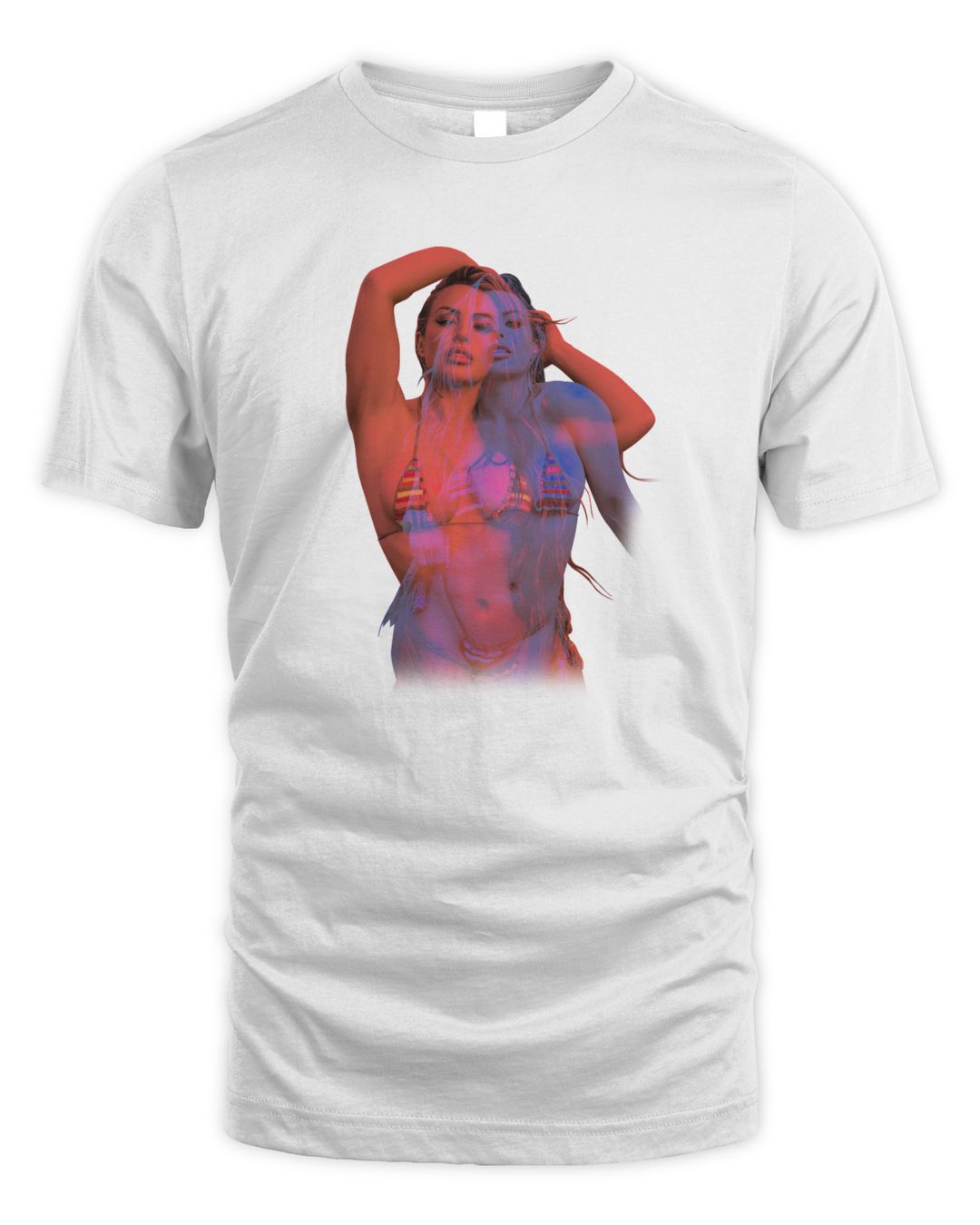 Mandy Rose Merch Mandy Sacs Blur T Shirt