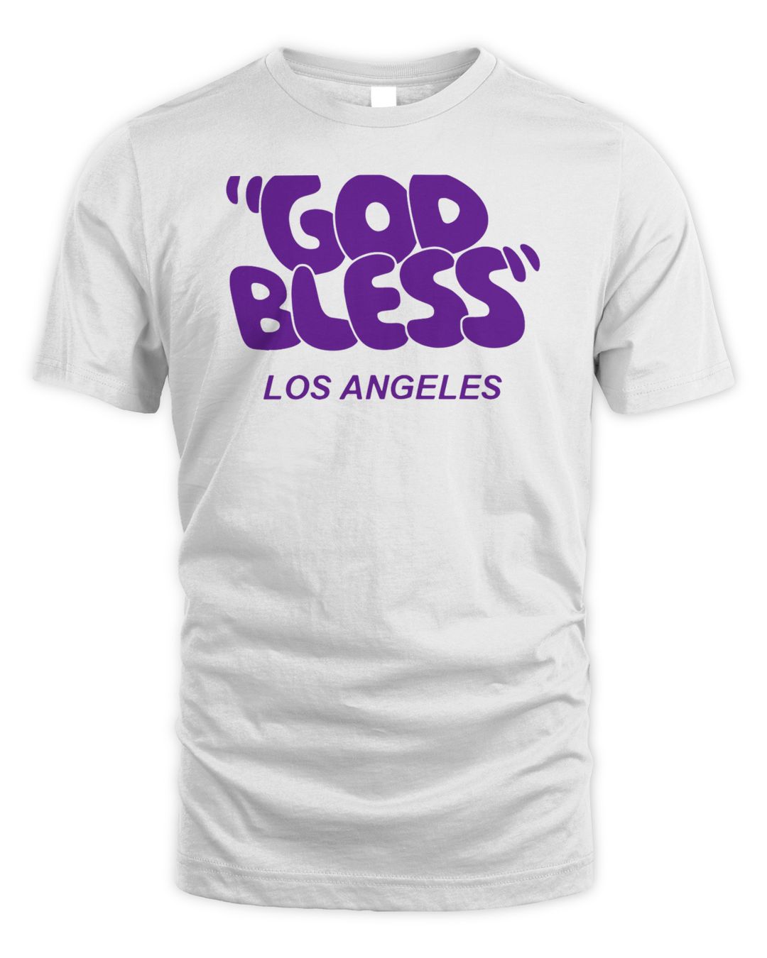 Sal Vulcano Merch God Bless Los Angeles T Shirt