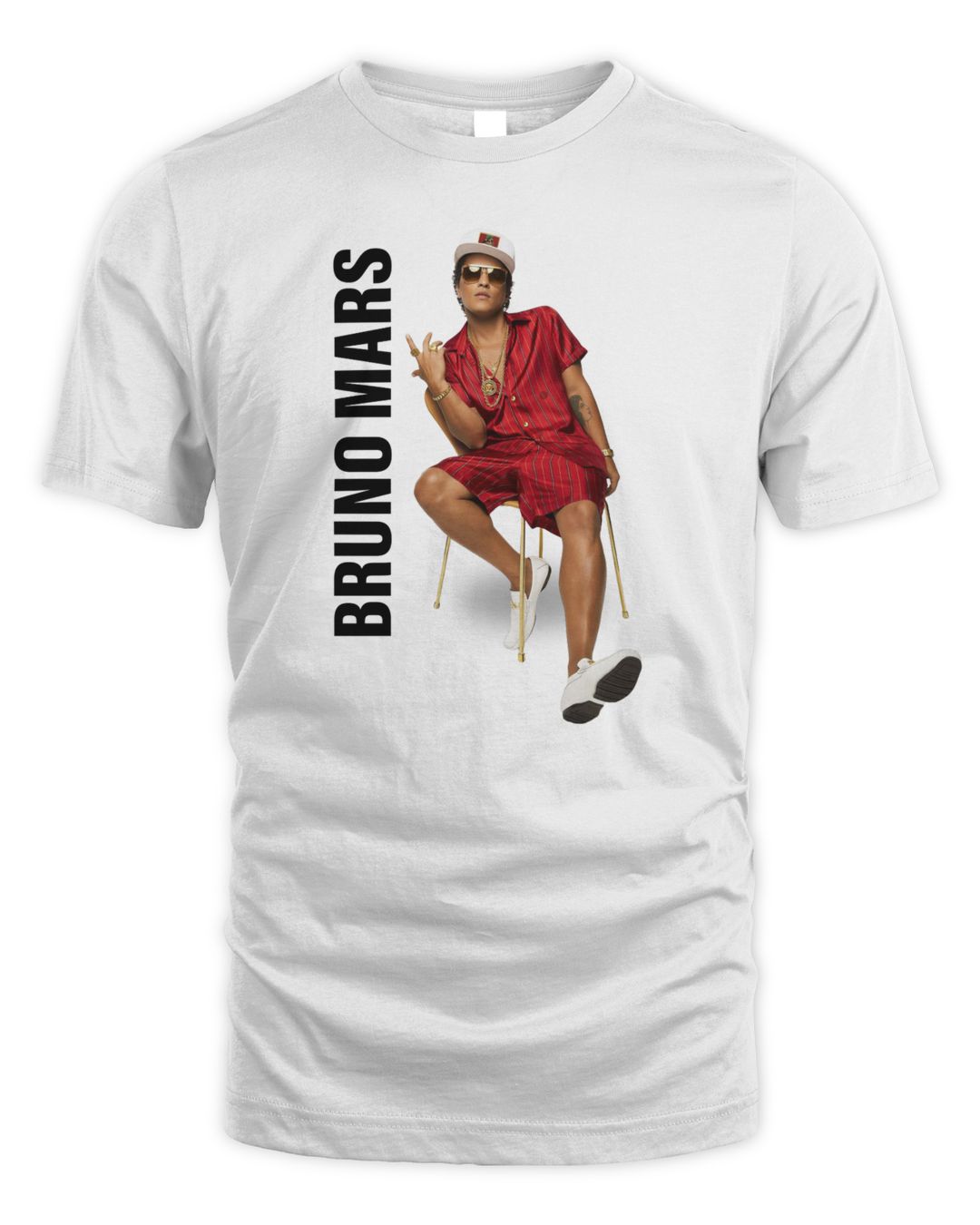 Bruno Mars Merch 24K Magic Tour T-Shirt