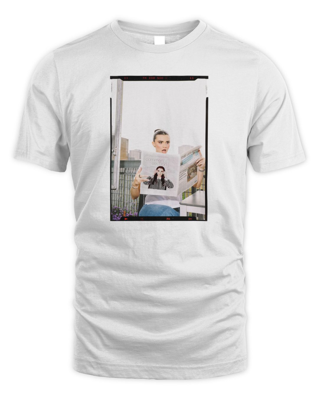 Daily Wire Shop The Comments Section Newspaper T Shirt