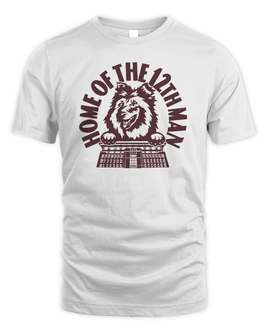 Texas A&M Aggies Home Of The 12th Man Reveille T Shirt