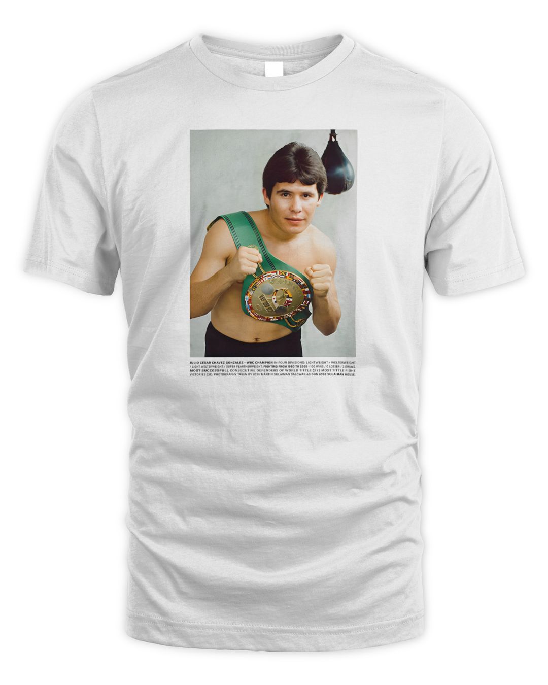 WBC Merch Legends Julio César Chávez T Shirt