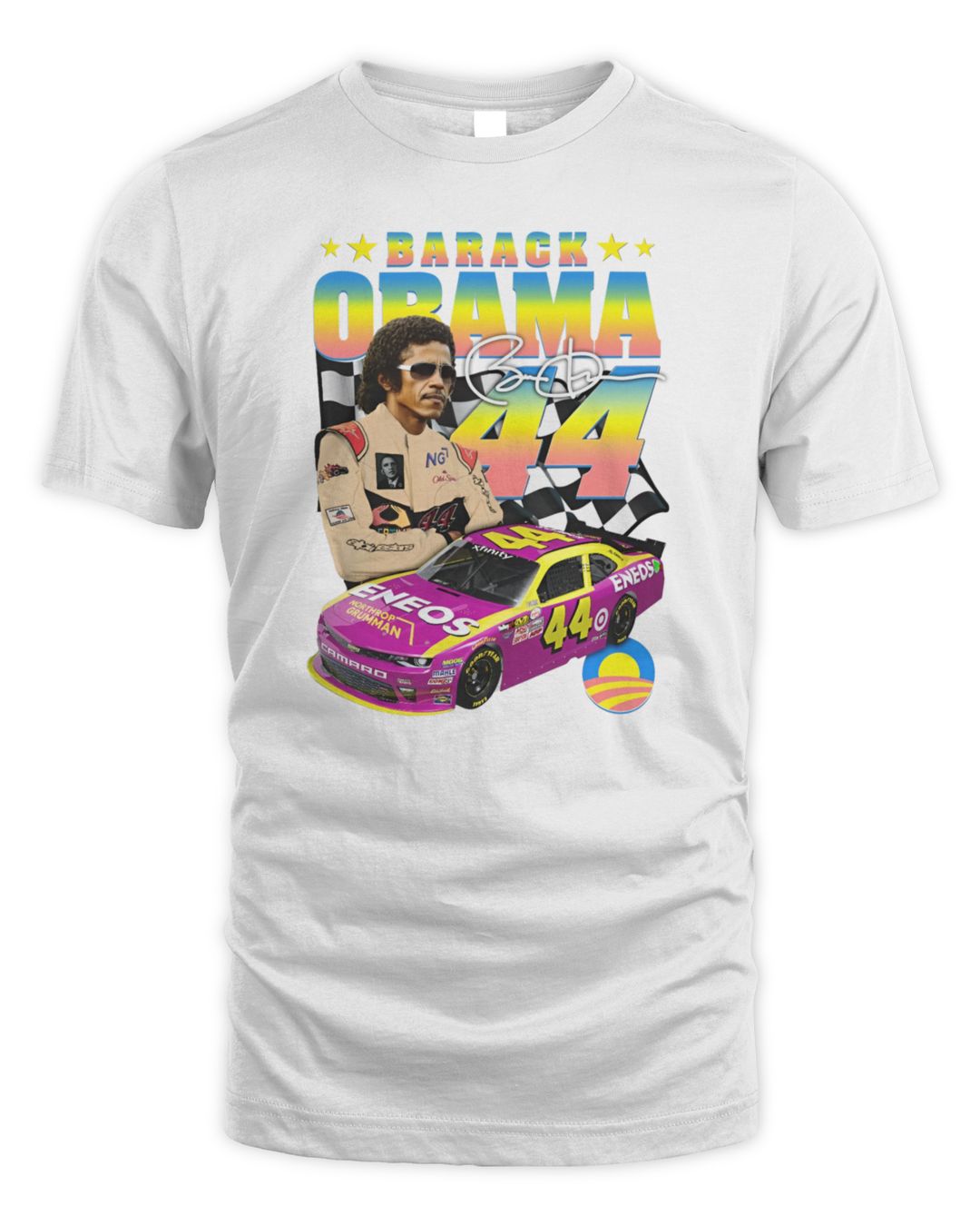 Barack Obama Racing #44 T Shirt