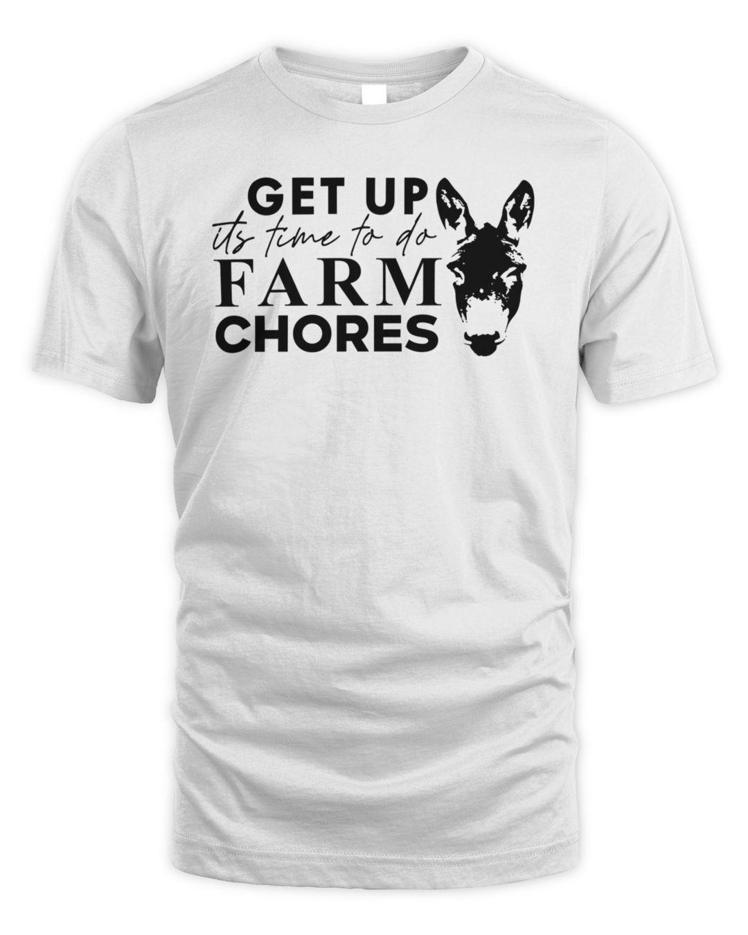 Matt Mathews Merch Get Up It's Time To Do Farm Chores T Shirt