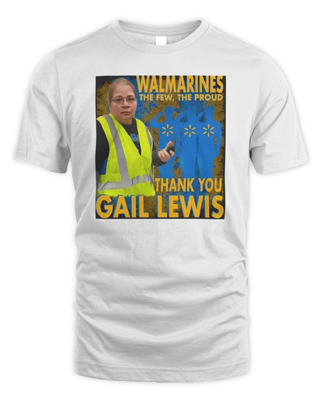Gail Lewis Merch The Few The Proud Thank You Gail Lewis Shirt