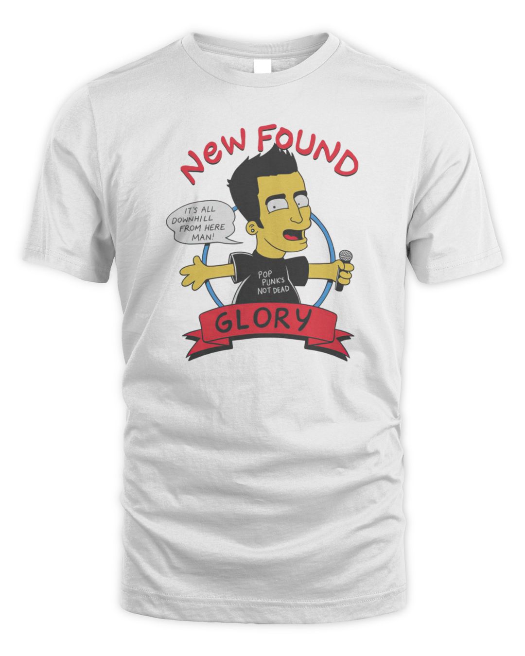 New Found Glory Merch Jordan Simpson Shirt
