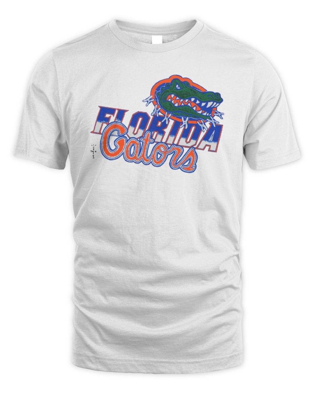 Travis Scott College Merch Cactus Jack Florida Gators Merch Shirt