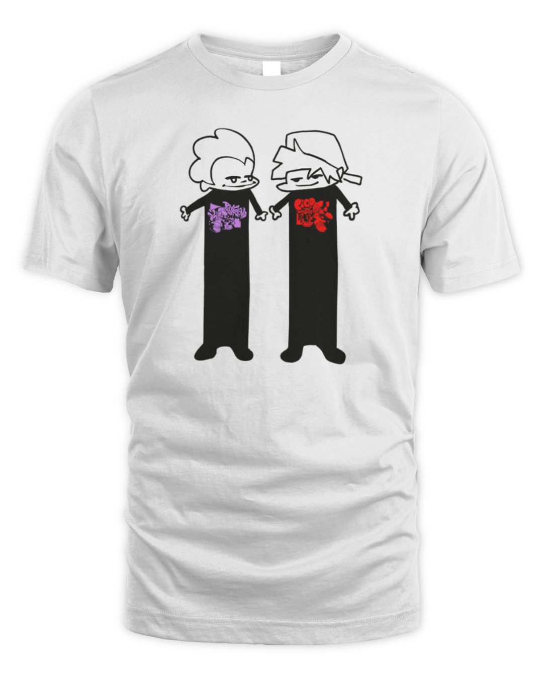 Needlejuice Records Fnf Merch Friday Night Funkin Boyfriend & Pico T-Shirt