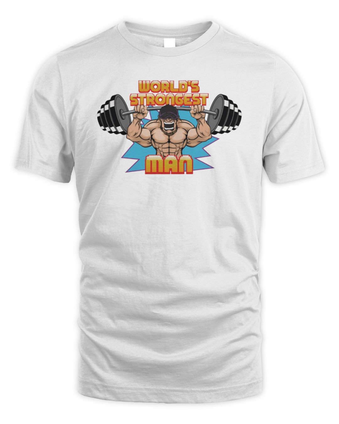 World's Strongest Man Shop Muscle Man T-Shirt